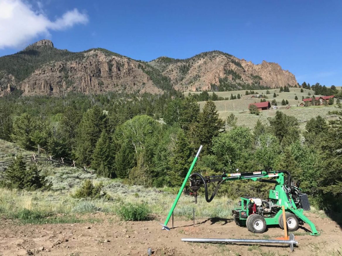Techno Metal Post Yellowstone | Helical Piers